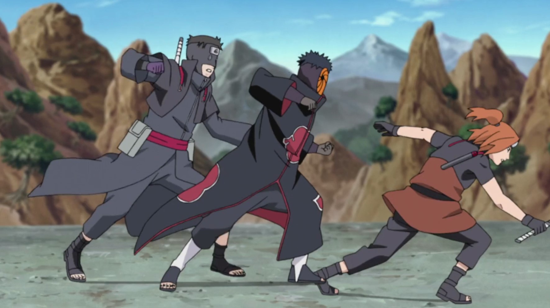 Watch battle Tobi vs Fu and Torune with English Dub | Animekombats